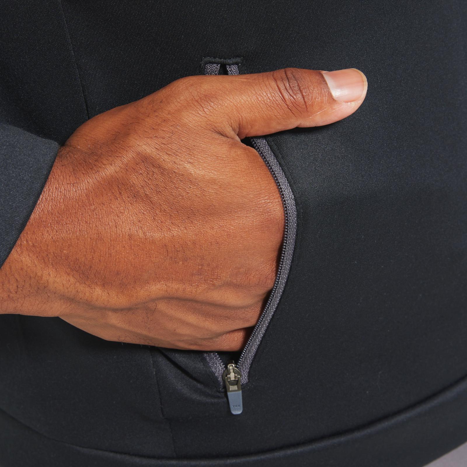 Black Solid Versa Quarter Zip - Mizzen+Main