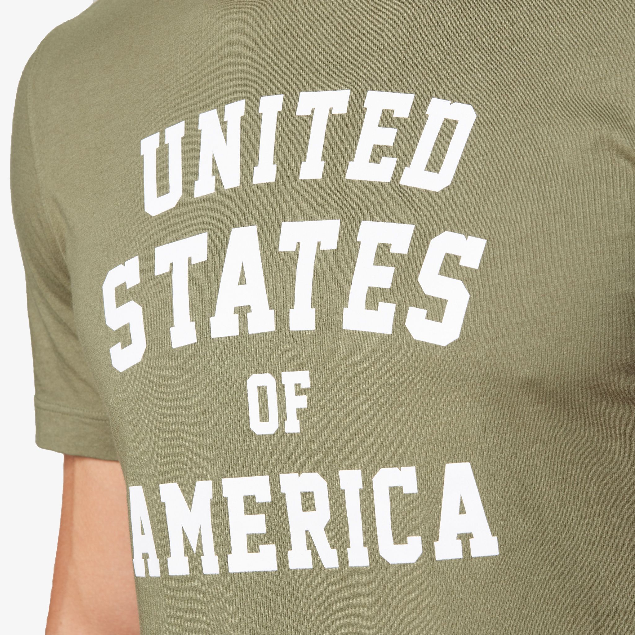 Army Green Solid Legacies Alive Tee - Mizzen+Main