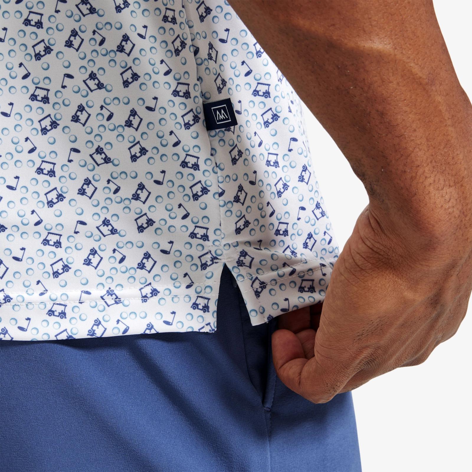 Two-Putt Print Versa Polo - Mizzen+Main