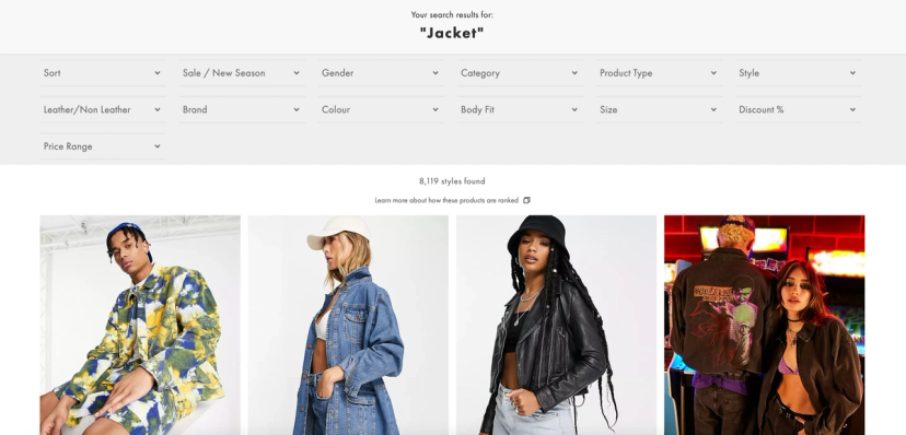 Faceted Navigation: Definition, Faceted Search Examples & Tips