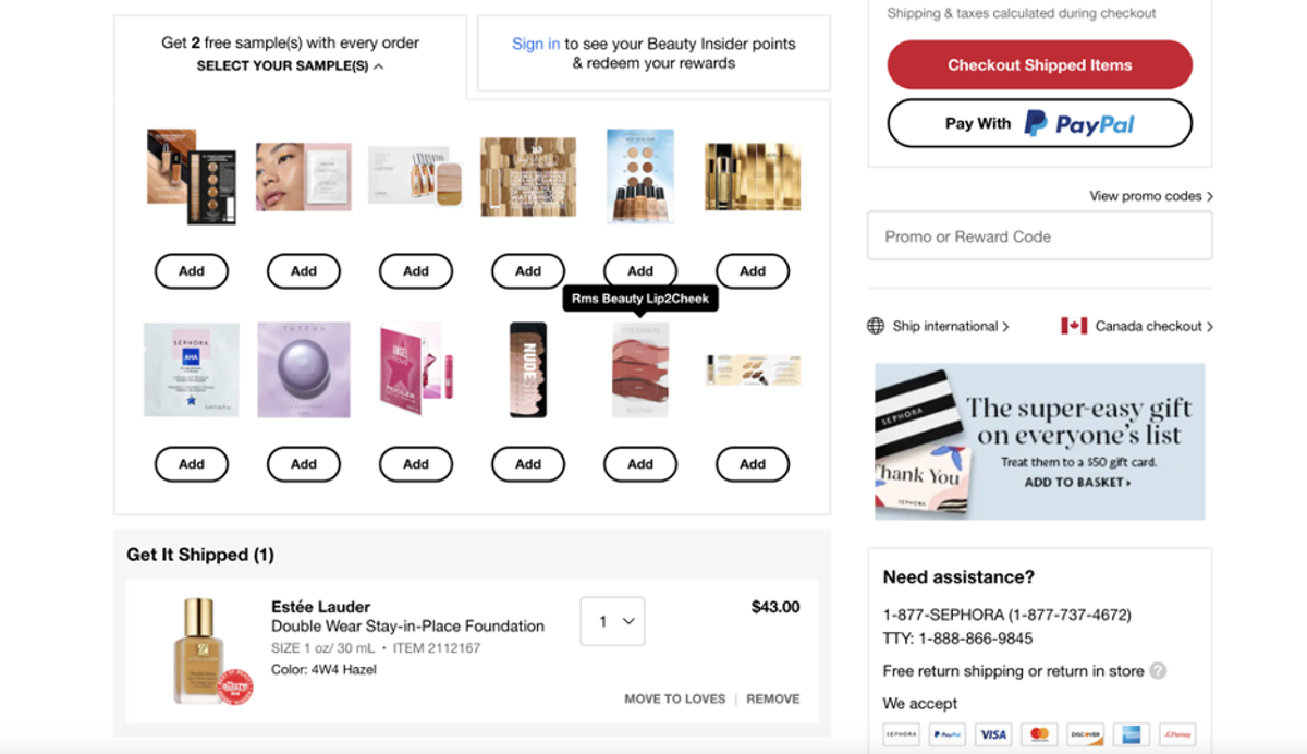 23 Best Examples of Ecommerce Shopping Cart Page Designs