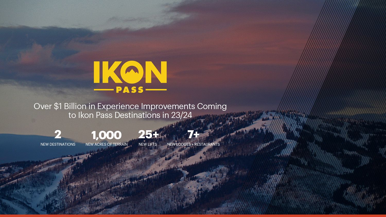 Ikon Pass Holders Can Experience Over $1 Billion in Enhancements for ...