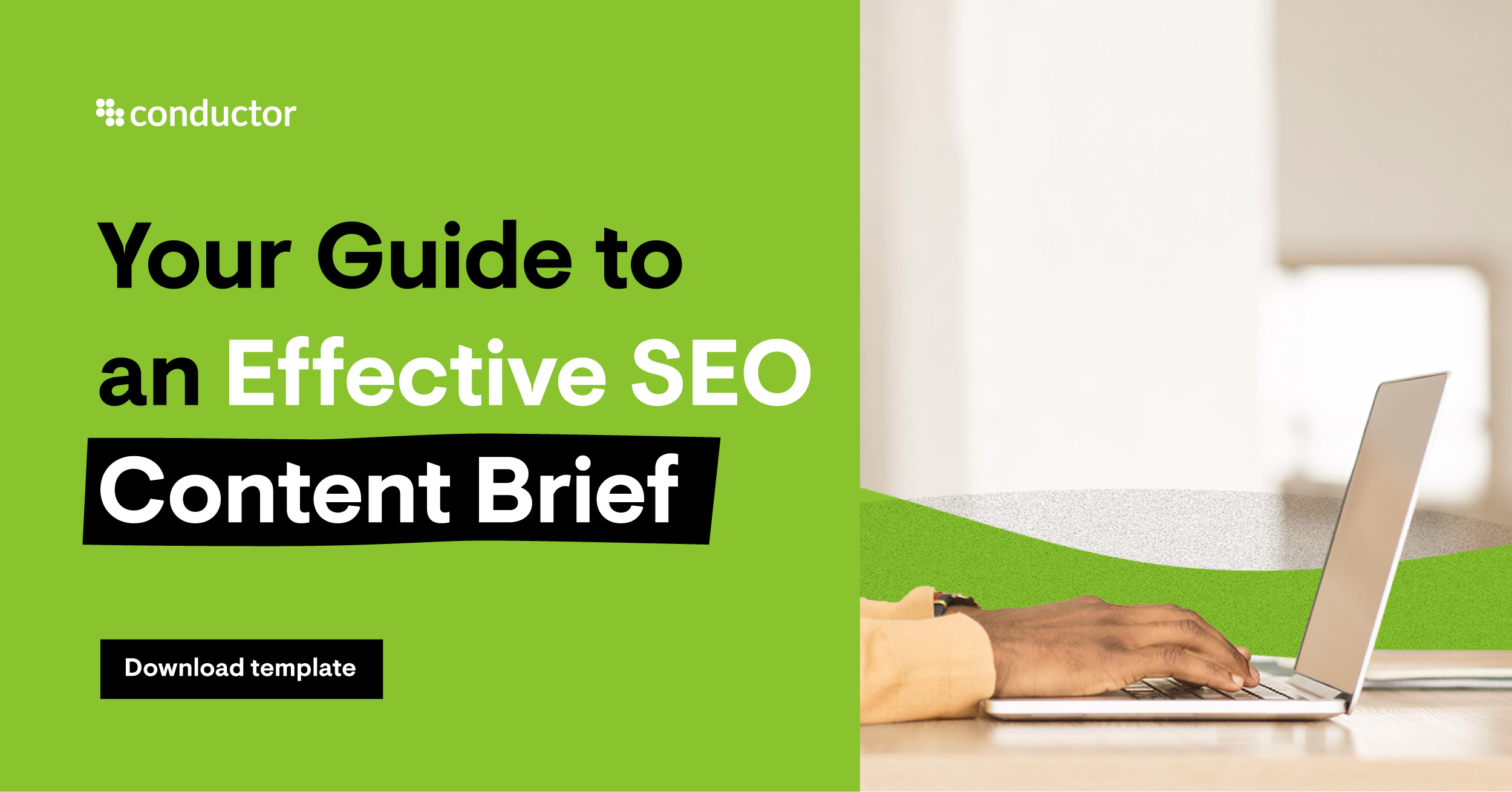 Your Guide to Writing an SEO Content Brief | Conductor