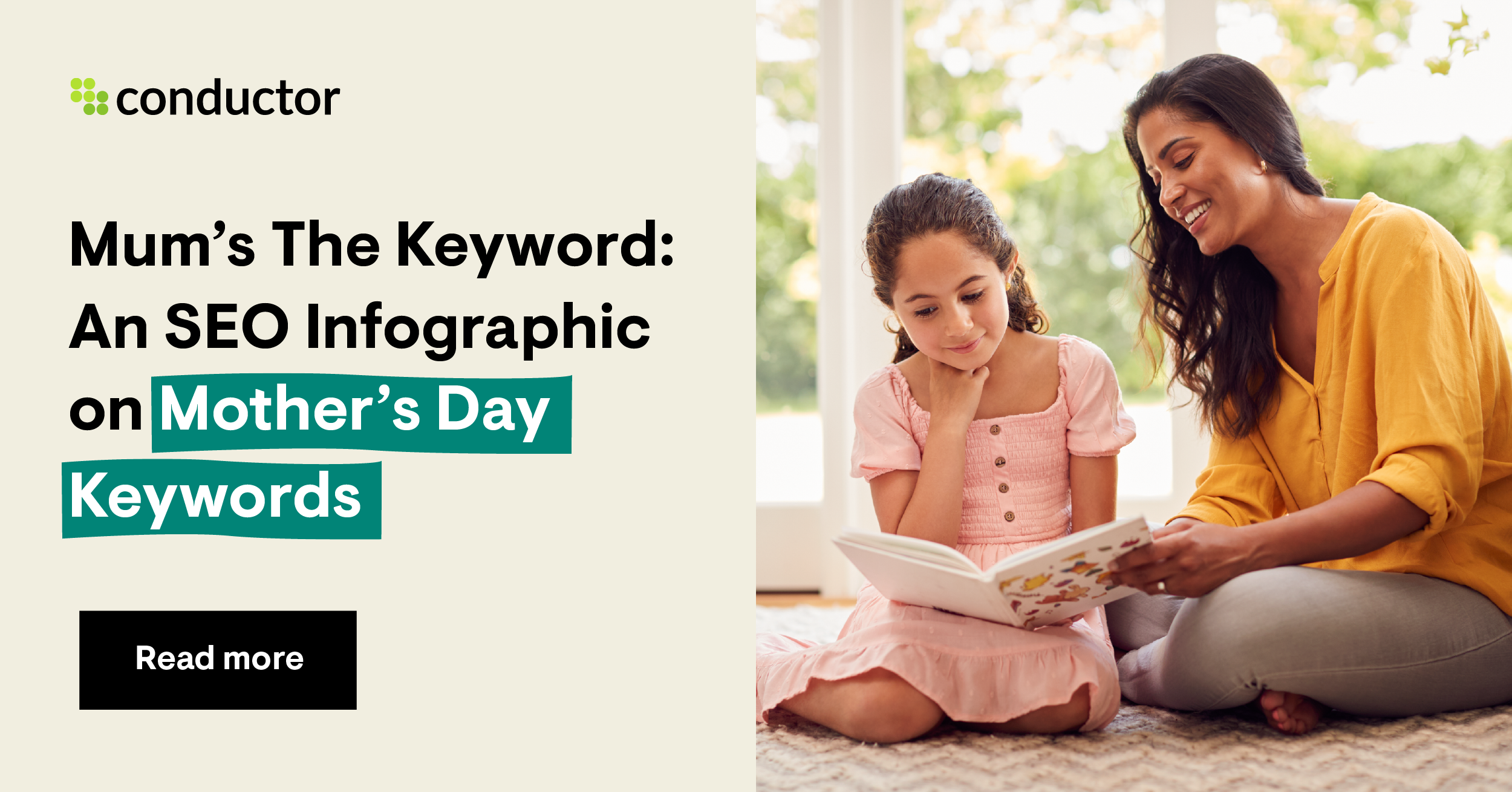 Mum's The Keyword: An SEO Infographic on Mother's Day Keywords