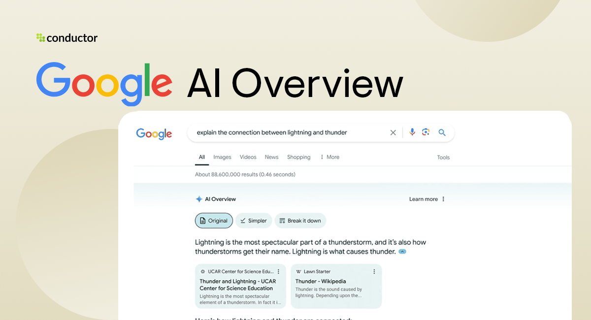 Adapting SEO for Google’s AI Overviews | Conductor