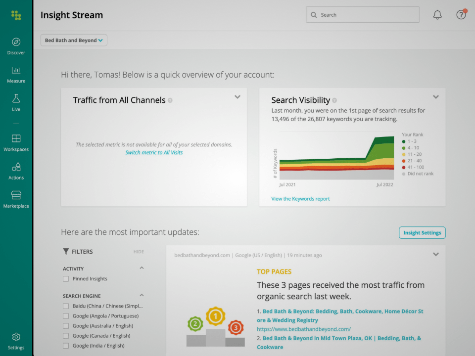 The #1 Organic Marketing and SEO Platform | Conductor