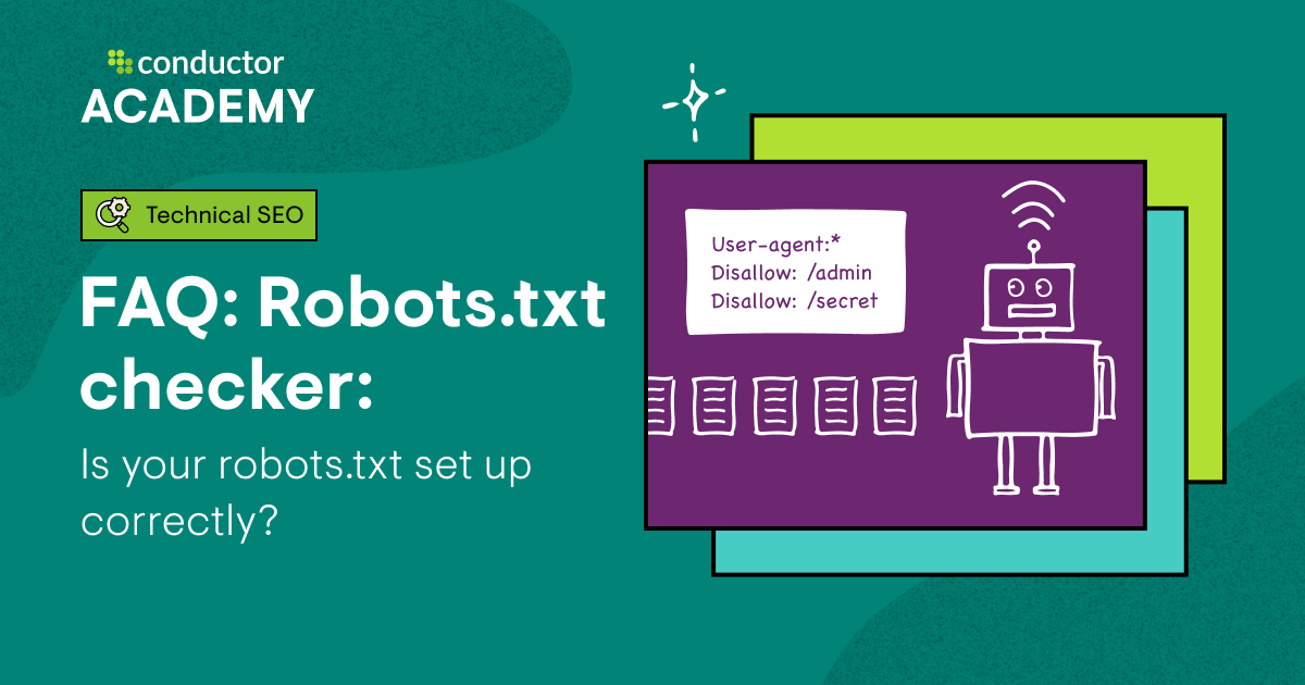 Robots.txt checker: is your robots.txt set up correctly?