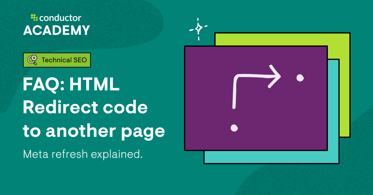 HTML redirect code: the meta refresh explained