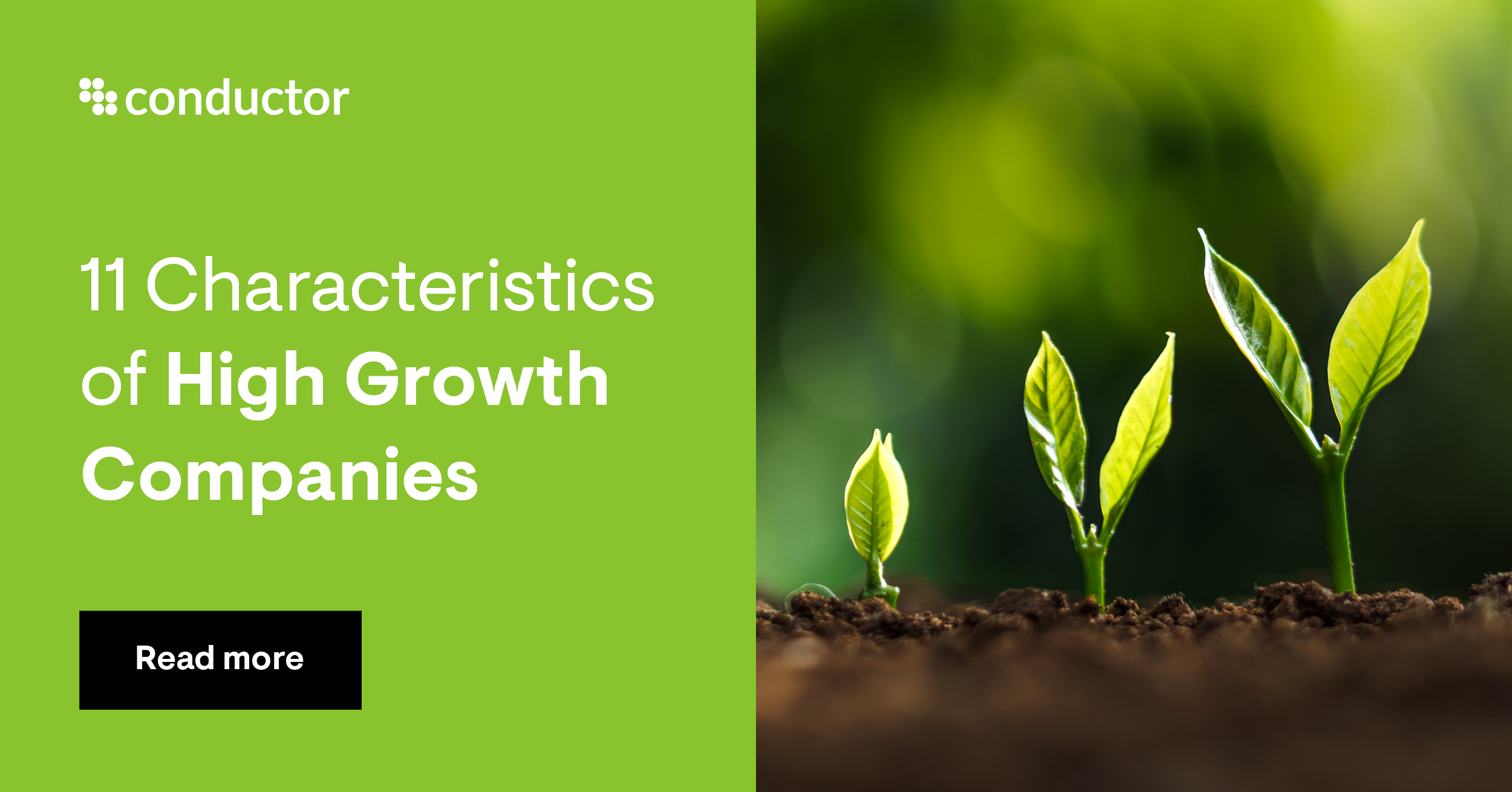 11 Habits of High Growth Companies | Condcutor