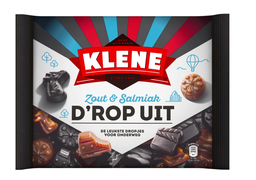 Klene D'rop Uit - Zout & Salmiak | Klene Nederland