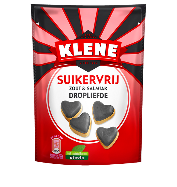 Klene Suikervrije Dropliefde | Klene Nederland