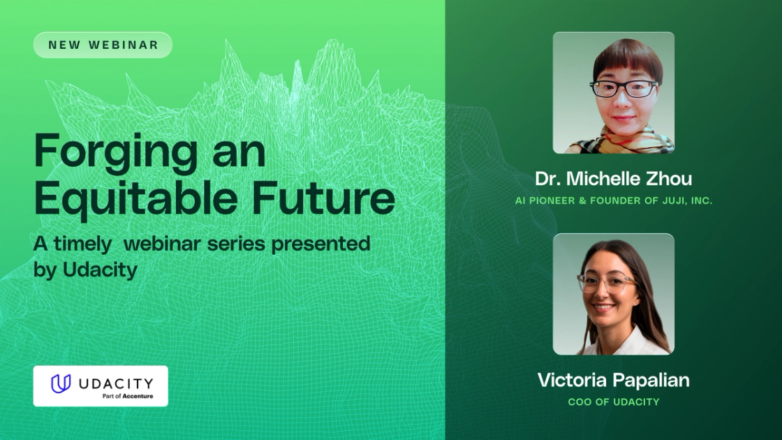 (Full Webinar) Women In AI: Forging An Equitable Future, with Dr. Michelle Zhou