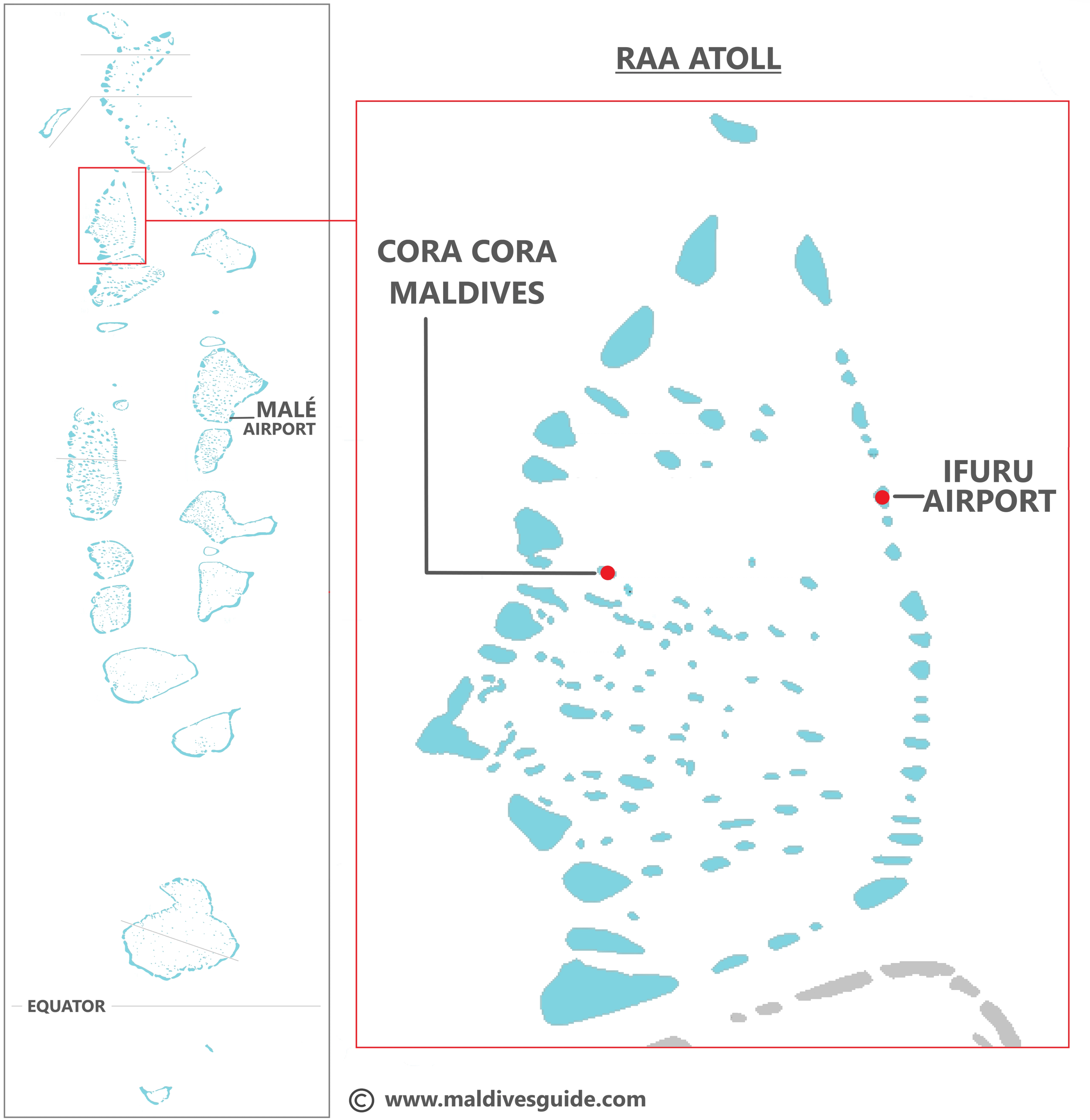 How to get to Cora Cora Maldives [2024] | Maldives Guide