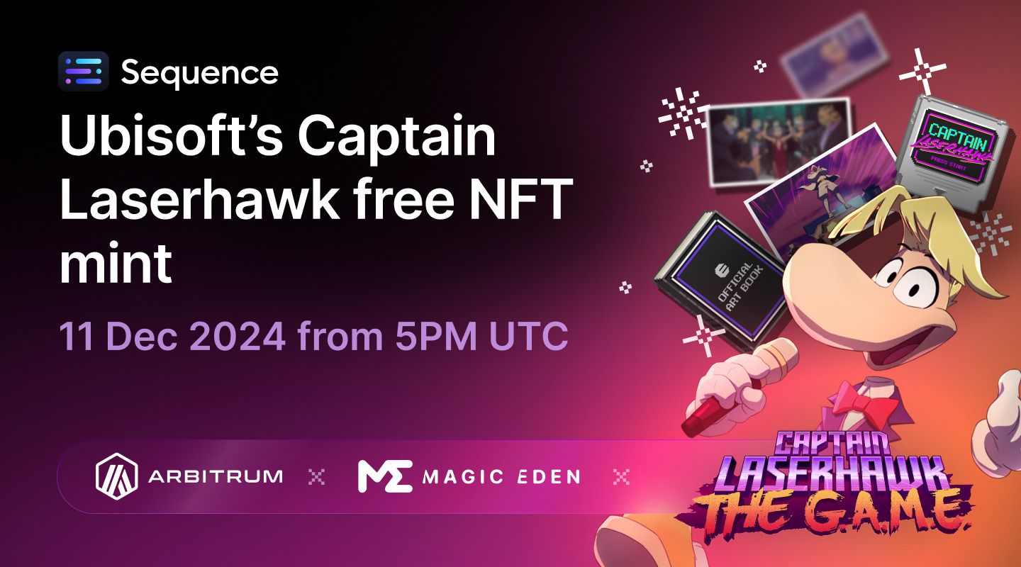 Sequence Powers Ubisoft's Captain Laserhawk Free NFT Mint | Blog