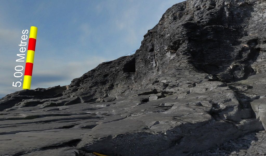 Some tips for collecting better digital outcrop models using SFM