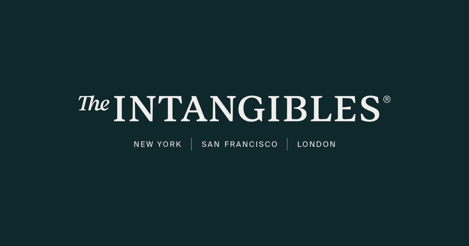 The Intangibles® | The transformation consultancy for the intangible world