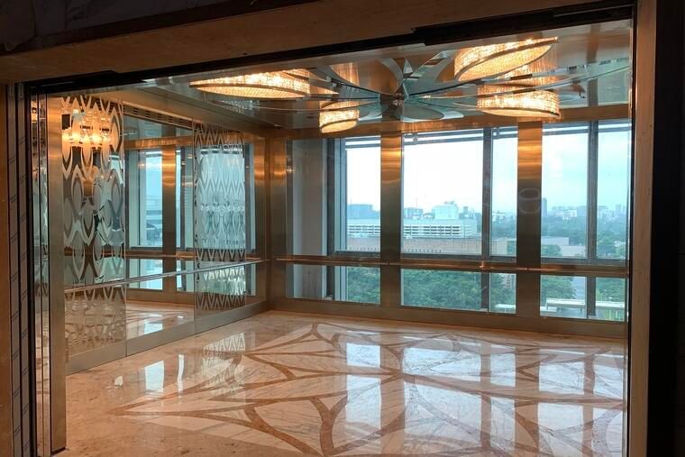 Forms+Surfaces: Forms+Surfaces Designs & Installs World's Largest Passenger Elevator