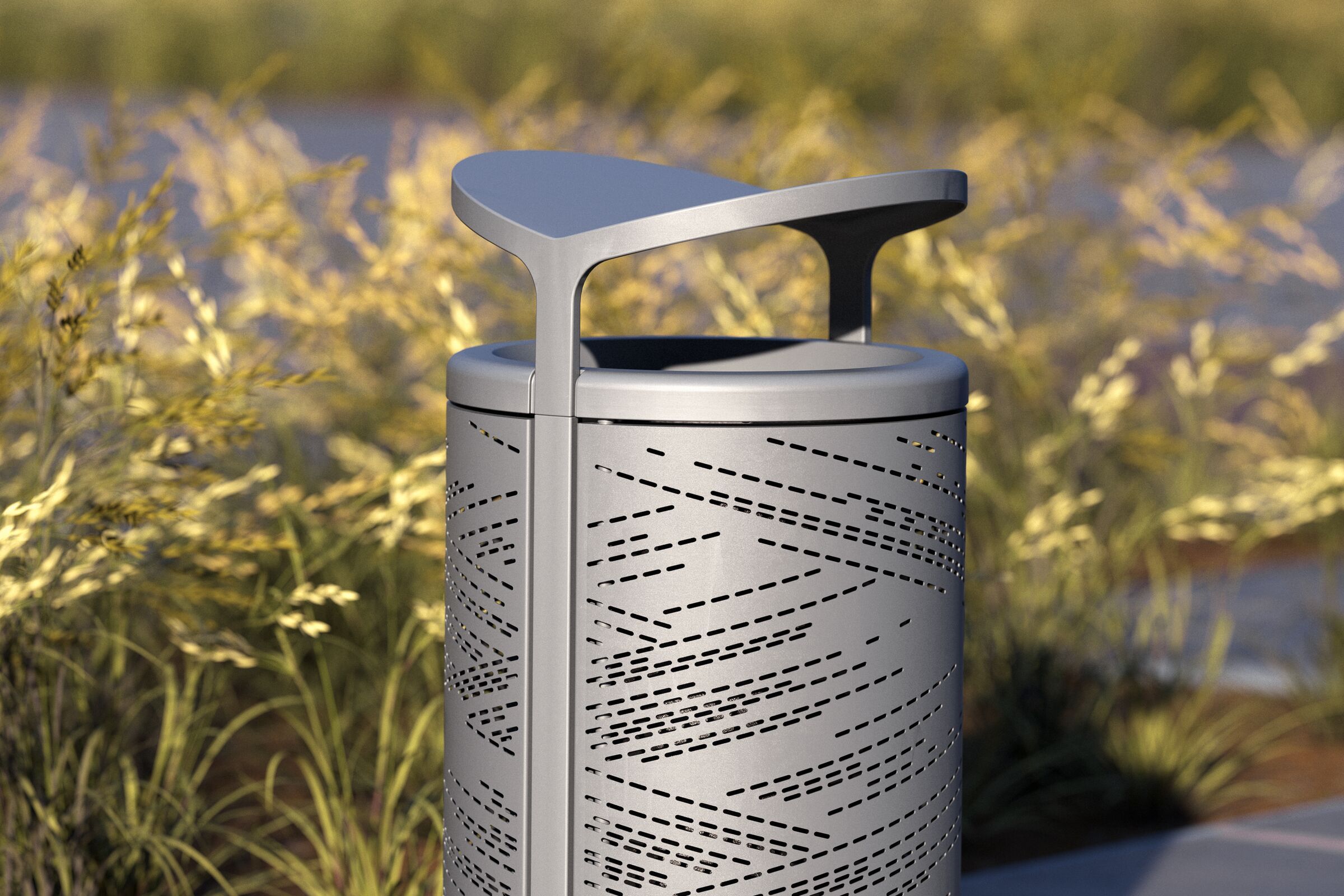 Forms+Surfaces: Tonyo Litter & Recycling Receptacle