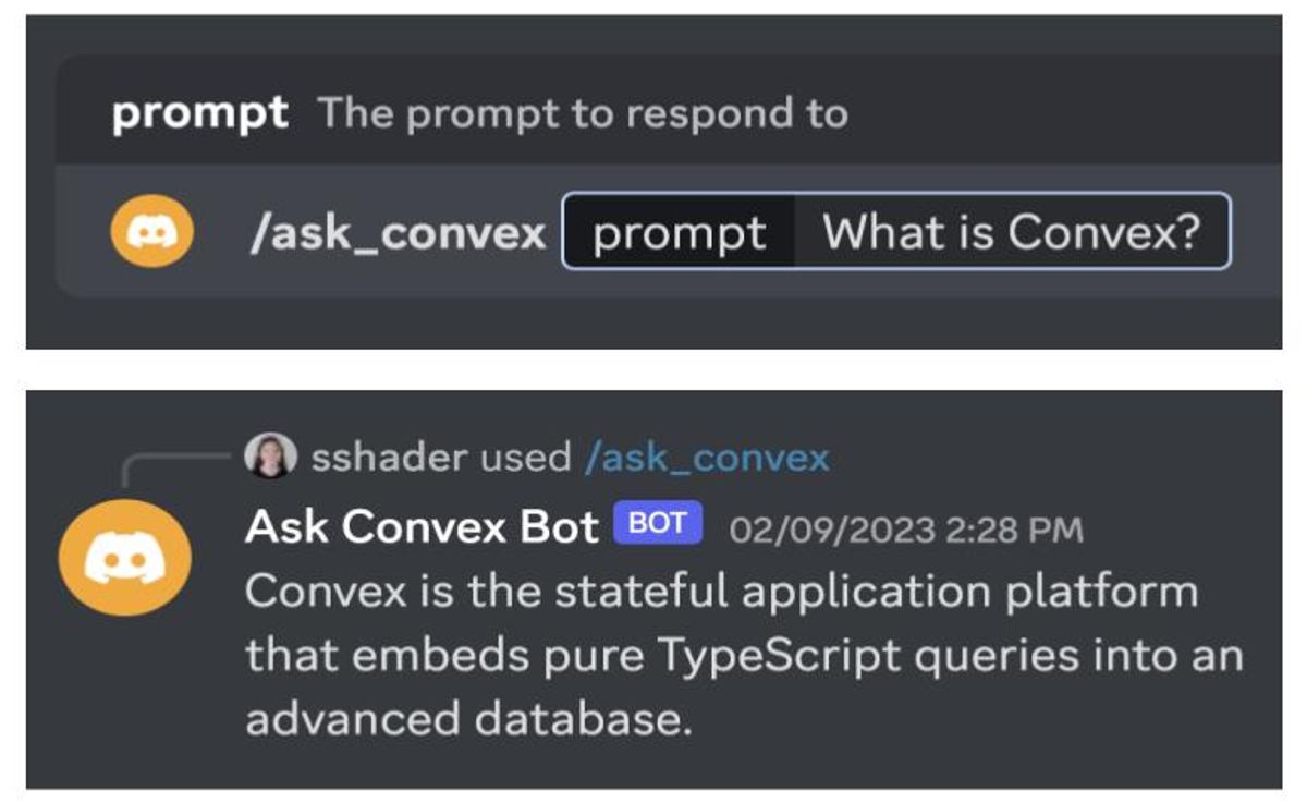 Discord Bot Webhooks with Convex