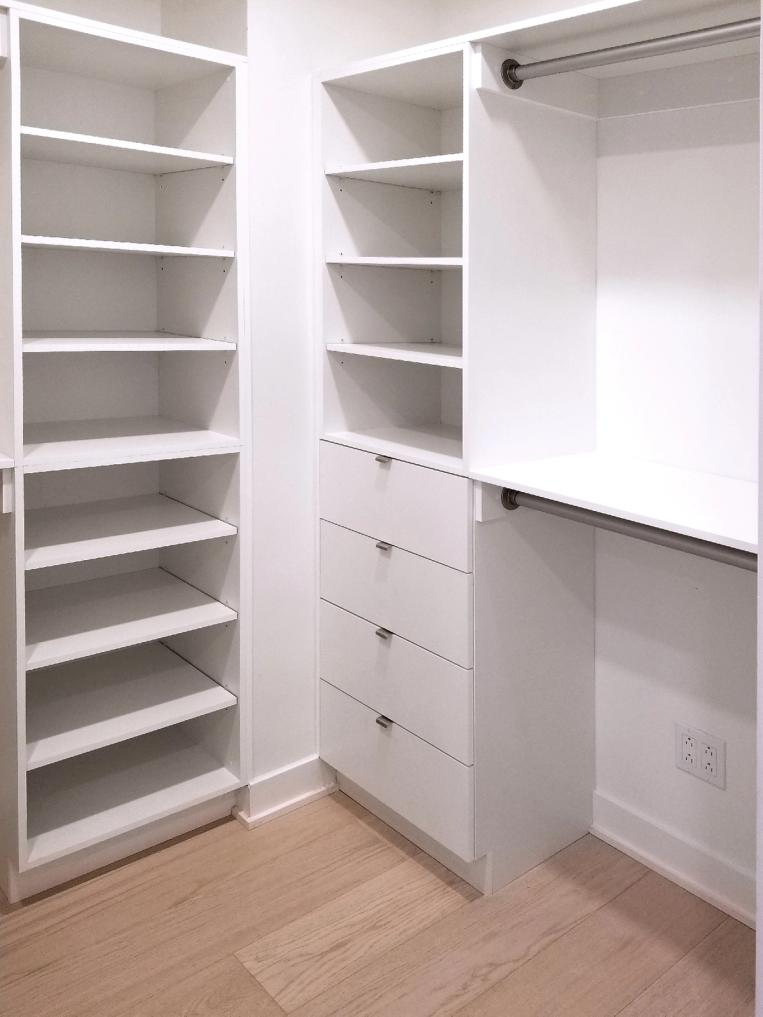 Melamine shelves | Permafil