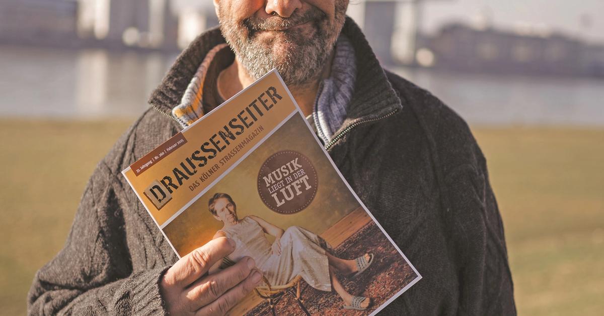 Draussenseiter vendor Hans Baars: “I have to think positively, even ...