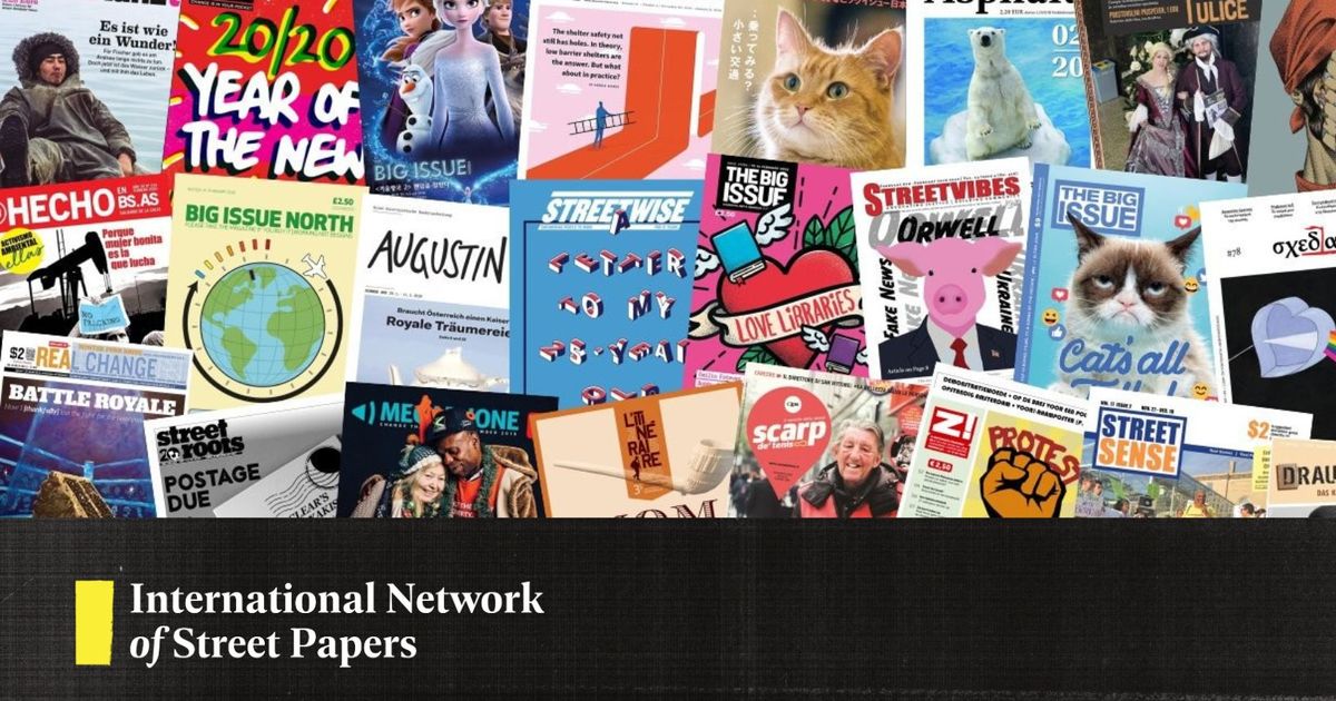 INSP editor Tony Inglis: "Street papers have forged their own path in ...