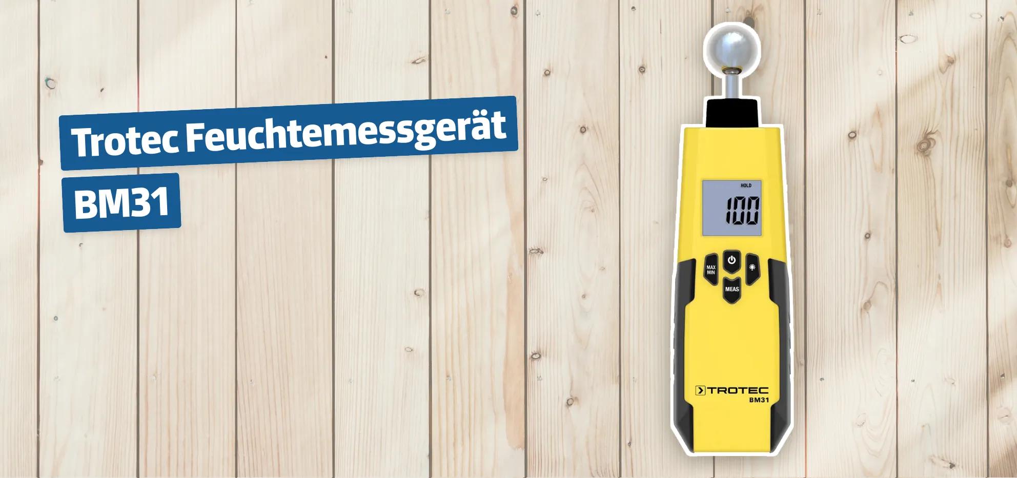 Trotec Feuchtemessgerät BM31 Testbericht & Erfahrungen