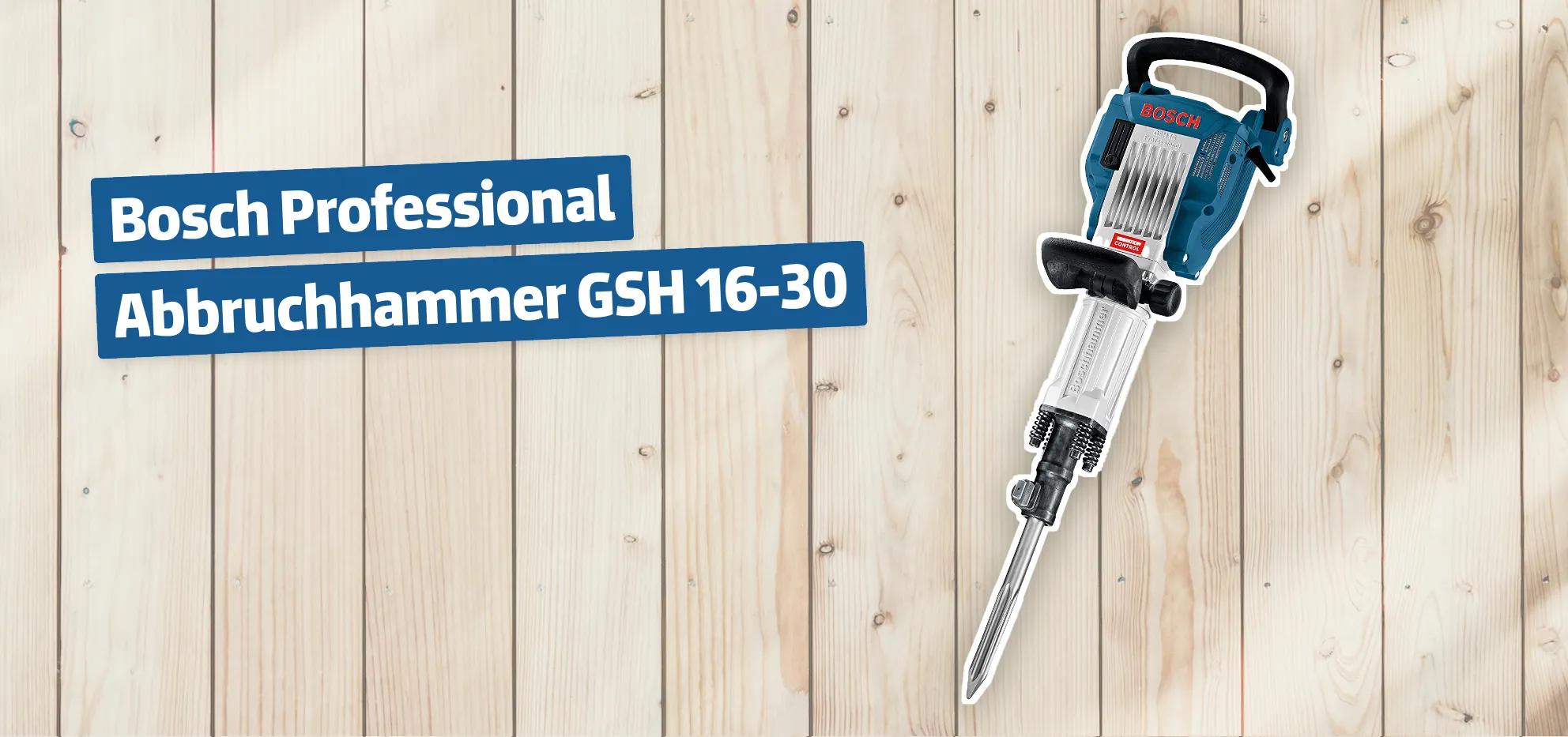 Bosch Professional Abbruchhammer GSH 16-30 Testbericht & Erfahrungen