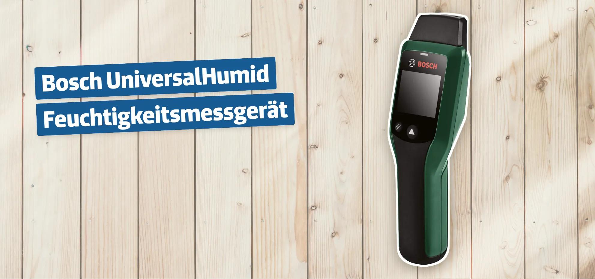 Bosch UniversalHumid Feuchtigkeitsmessgerät Testbericht & Erfahrungen