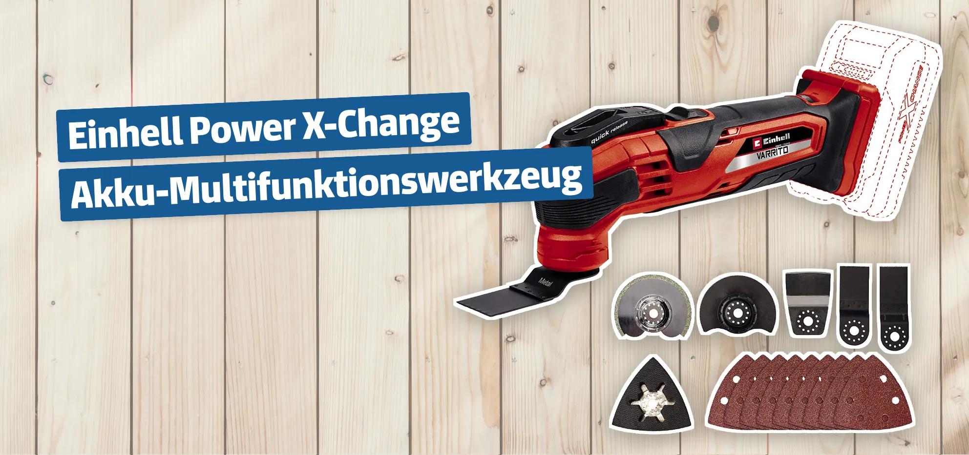 Einhell Power X-Change Akku-Multifunktionswerkzeug Testbericht ...