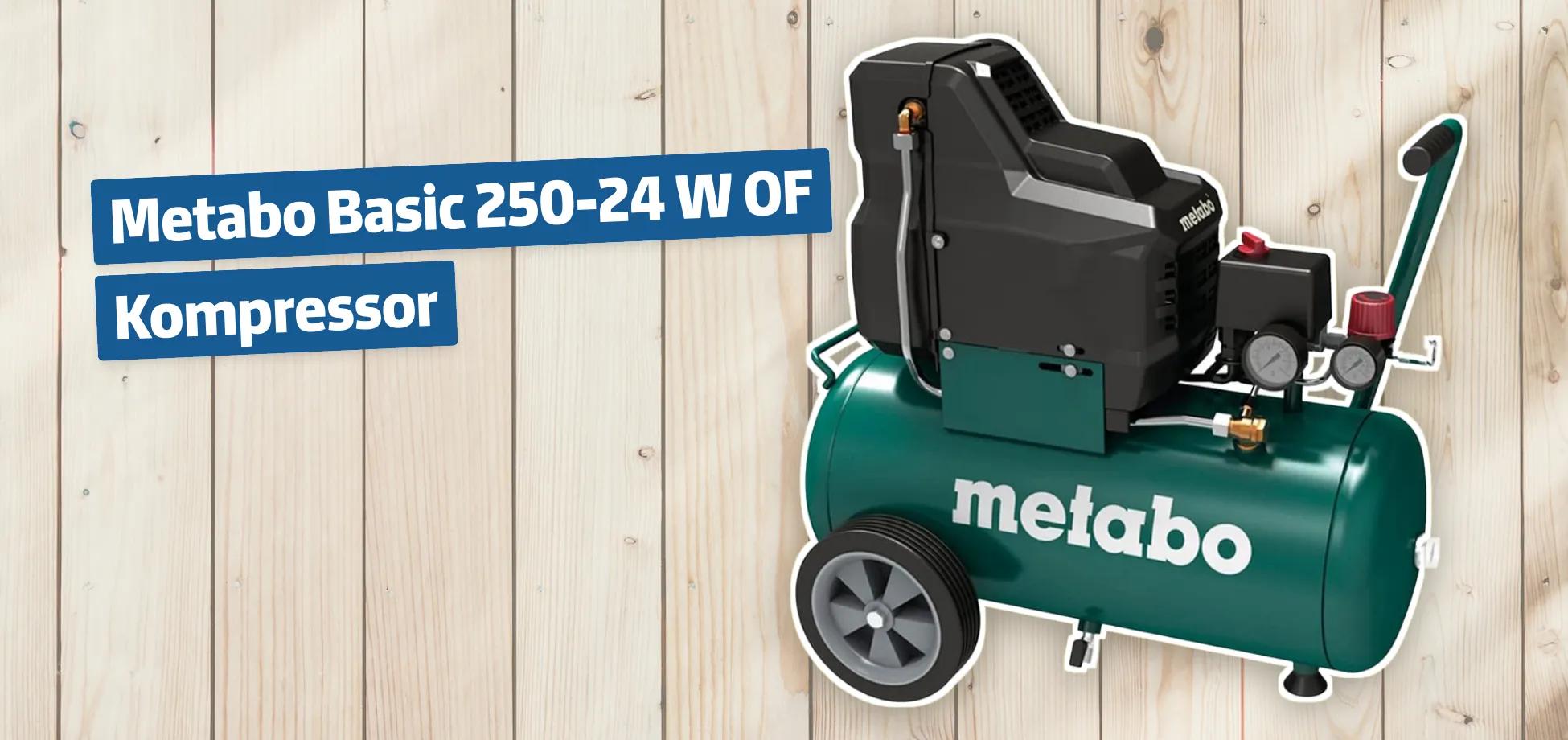 Metabo Basic 250-24 W OF Kompressor Testbericht & Erfahrungen ...