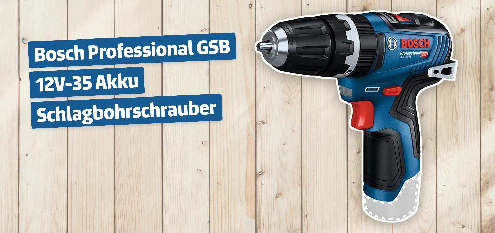 Bosch Professional GSB 12V-35 Akku Schlagbohrschrauber Testbericht ...