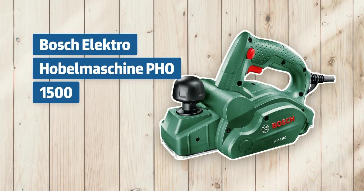 Bosch Elektro Hobelmaschine PHO 1500 Testbericht & Erfahrungen ...