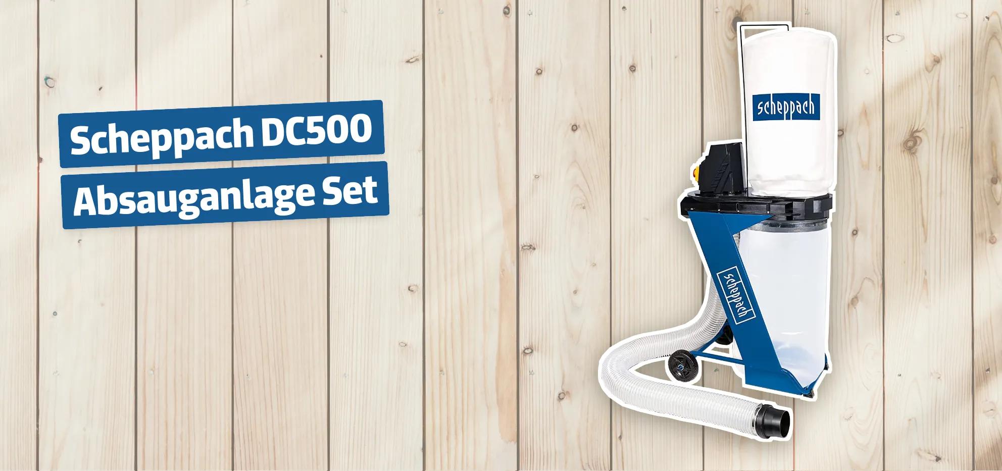 Scheppach DC500 Absauganlage Set Testbericht & Erfahrungen - heimwerker.cc
