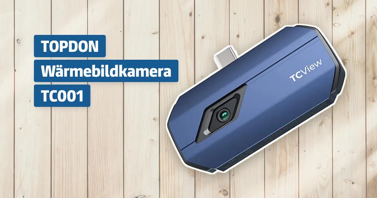 TOPDON TC001 Test: Kompakte Profi-Wärmebildkamera für Handy