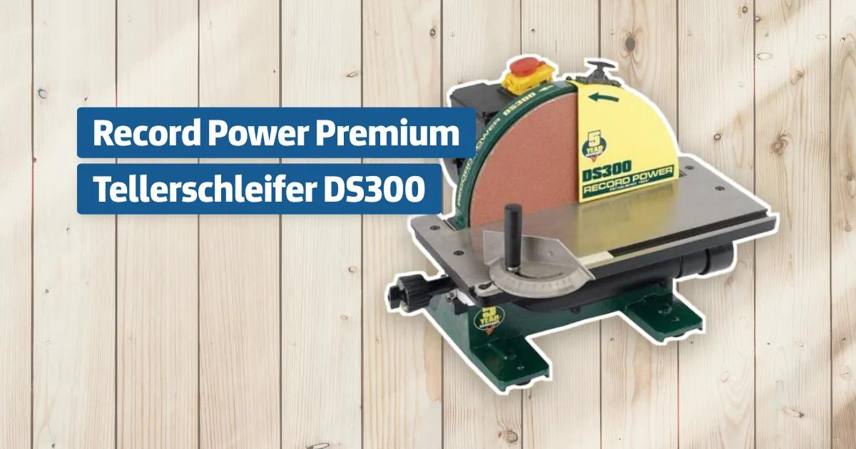 Record Power DS300: Robuster Tellerschleifer für Heimwerker