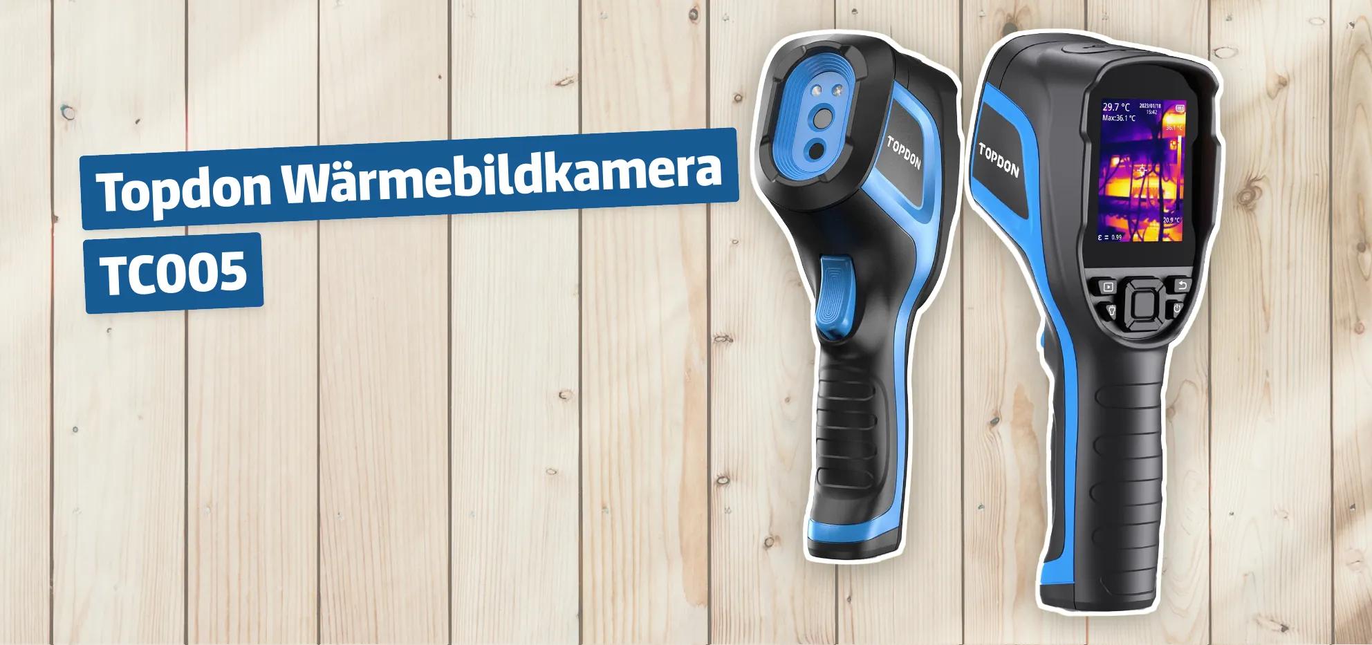 Topdon Wärmebildkamera TC005 Testbericht & Erfahrungen - heimwerker.cc