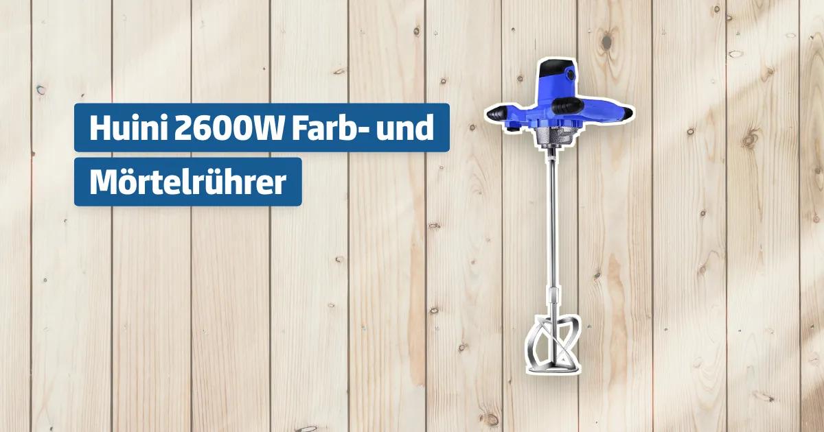 Huini 2600W Farb- und Mörtelrührer Testbericht & Erfahrungen ...
