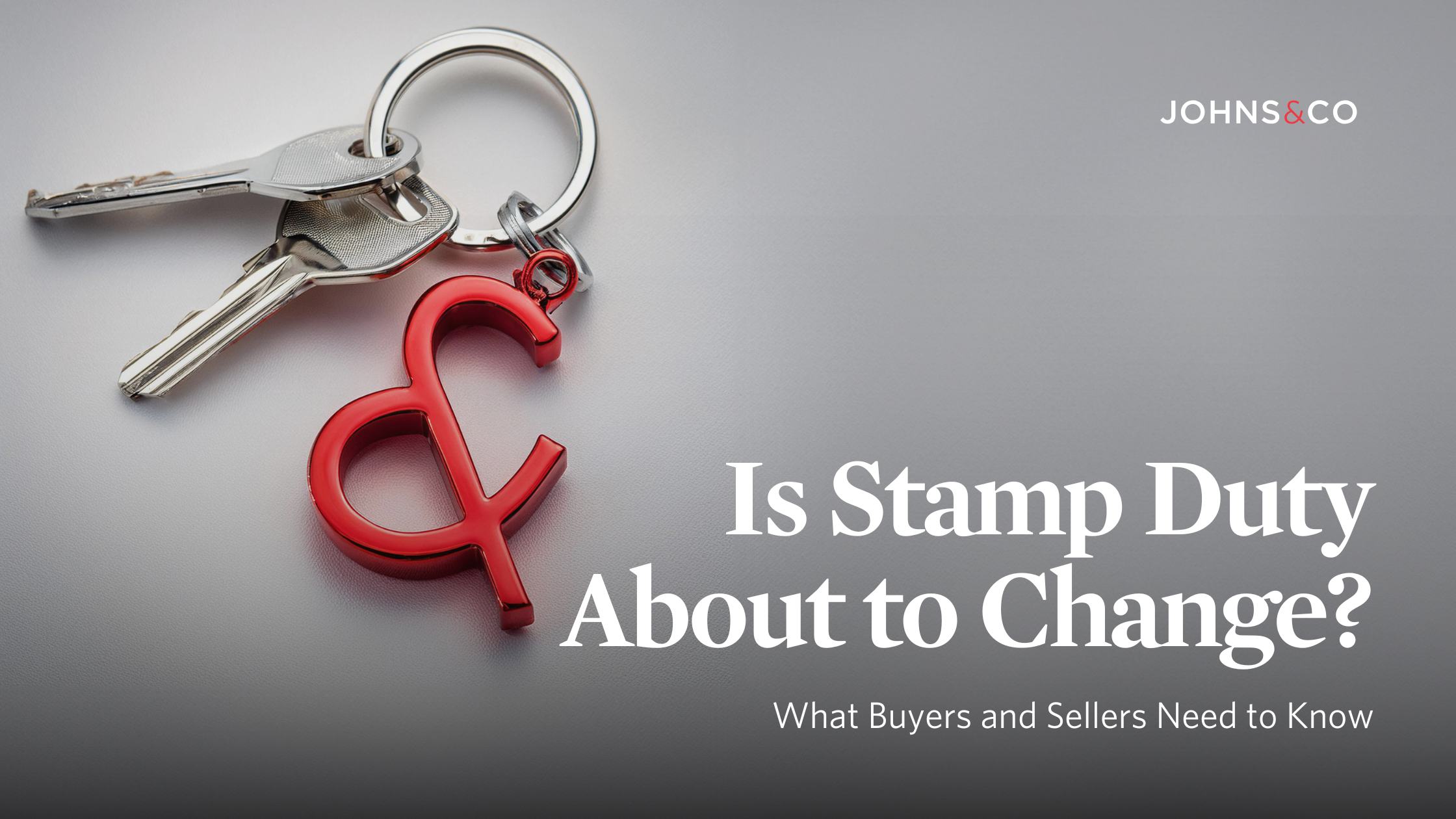 Is Stamp Duty About to Change?