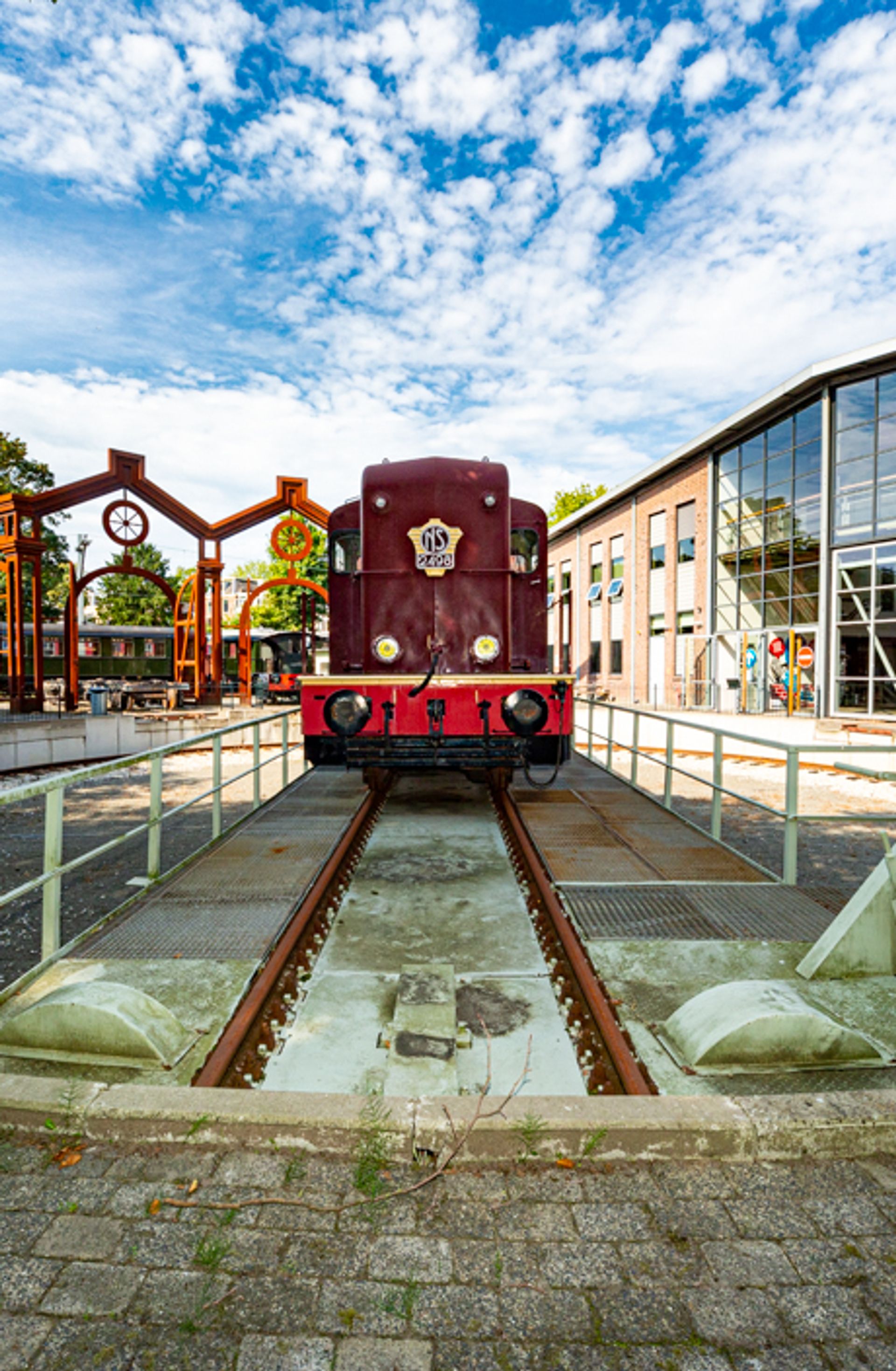 Spoorwegmuseum - Interactieve kaart
