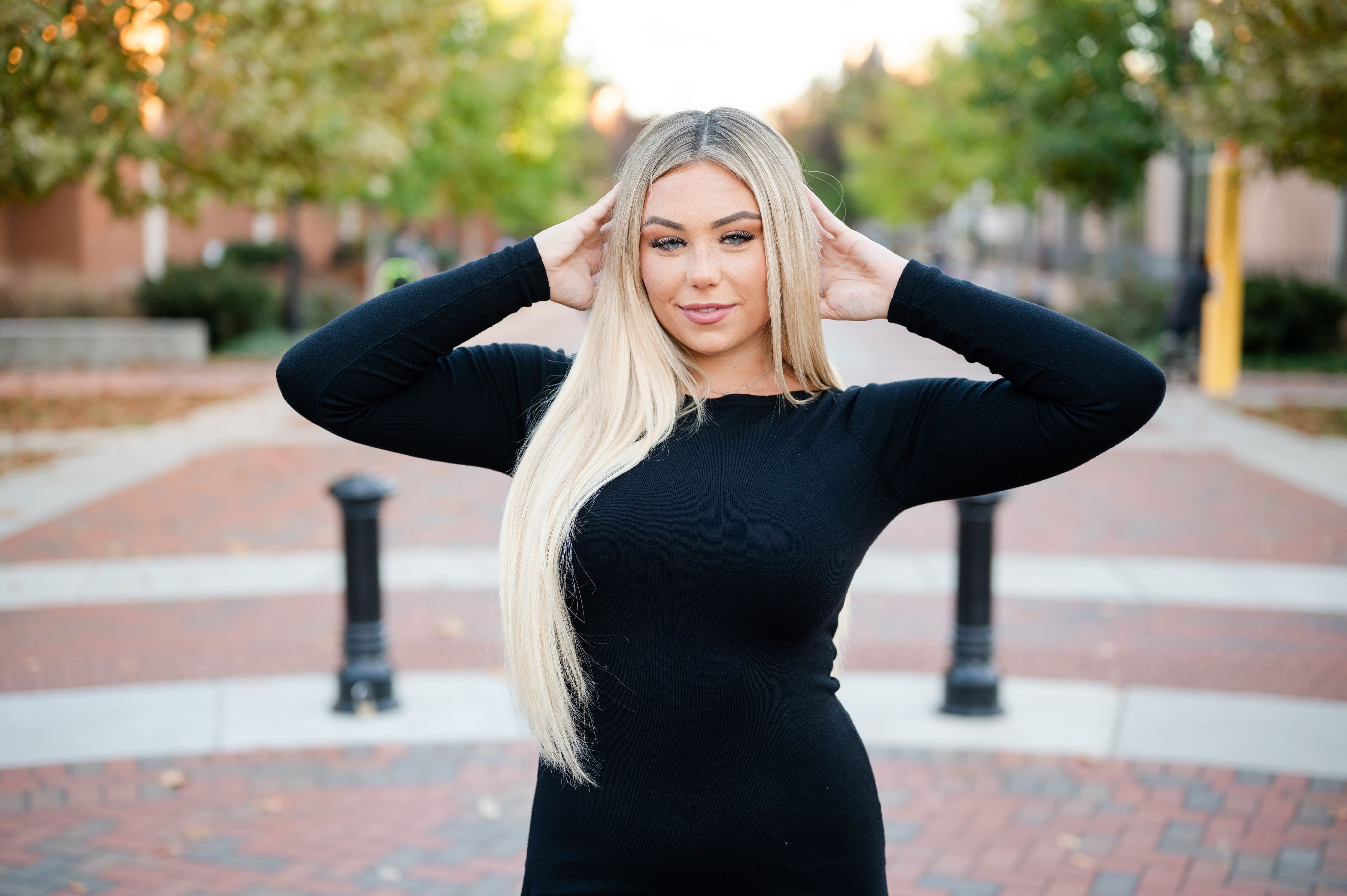 Shockoe Slip and VCU Senior Session - Caitlyn Cacioppo Photography