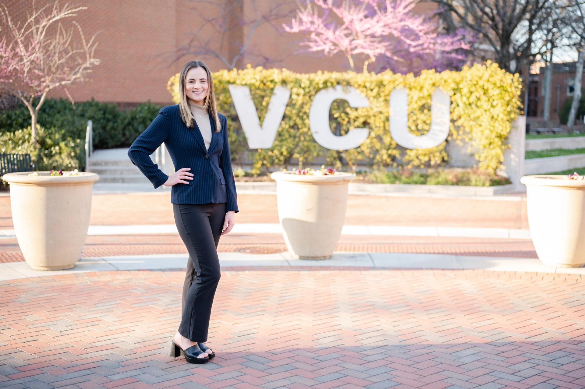 VCU Headshots Julia - Caitlyn Cacioppo Photography