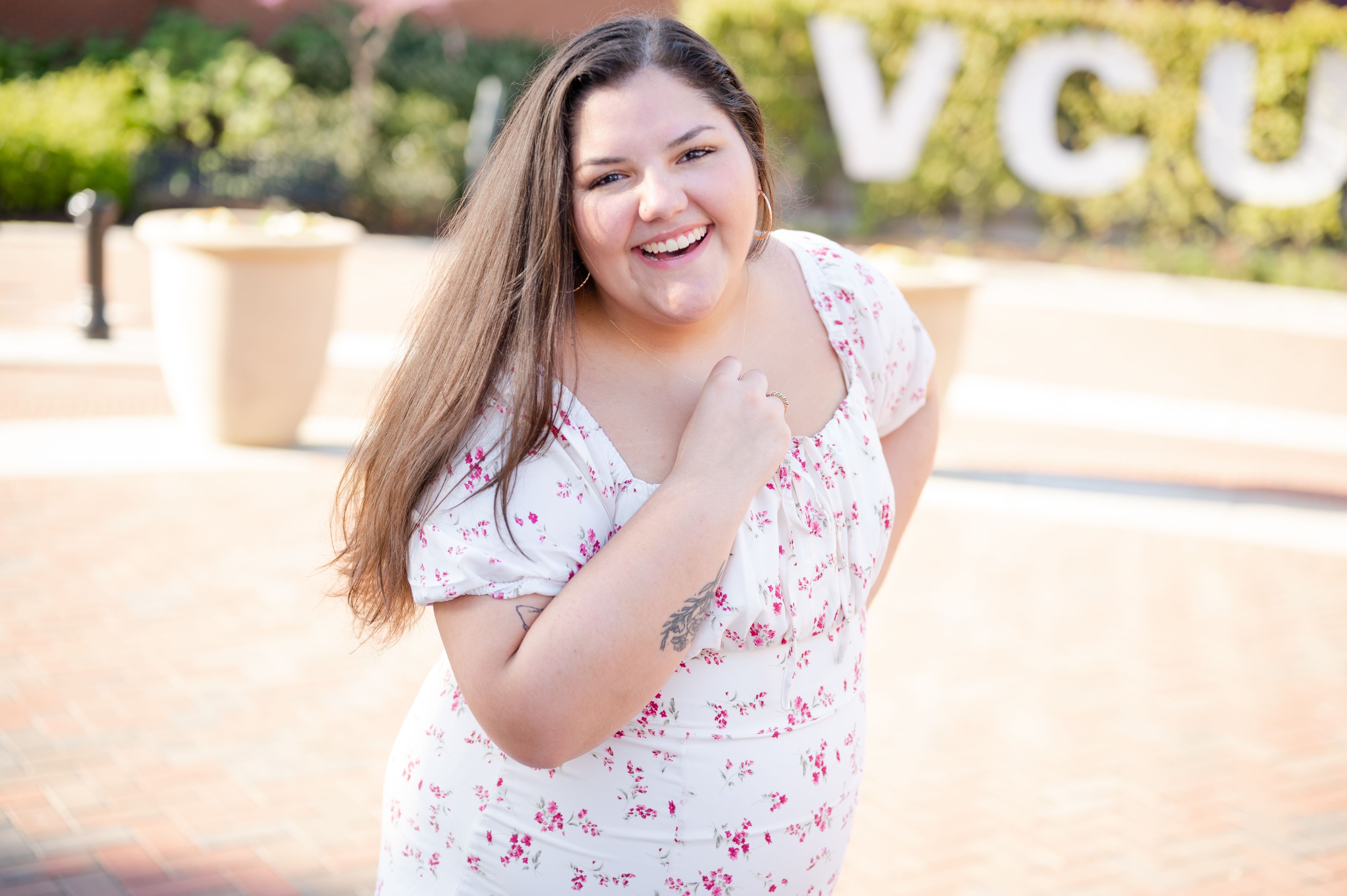 VCU Senior Mia Shepherd - Caitlyn Cacioppo Photography