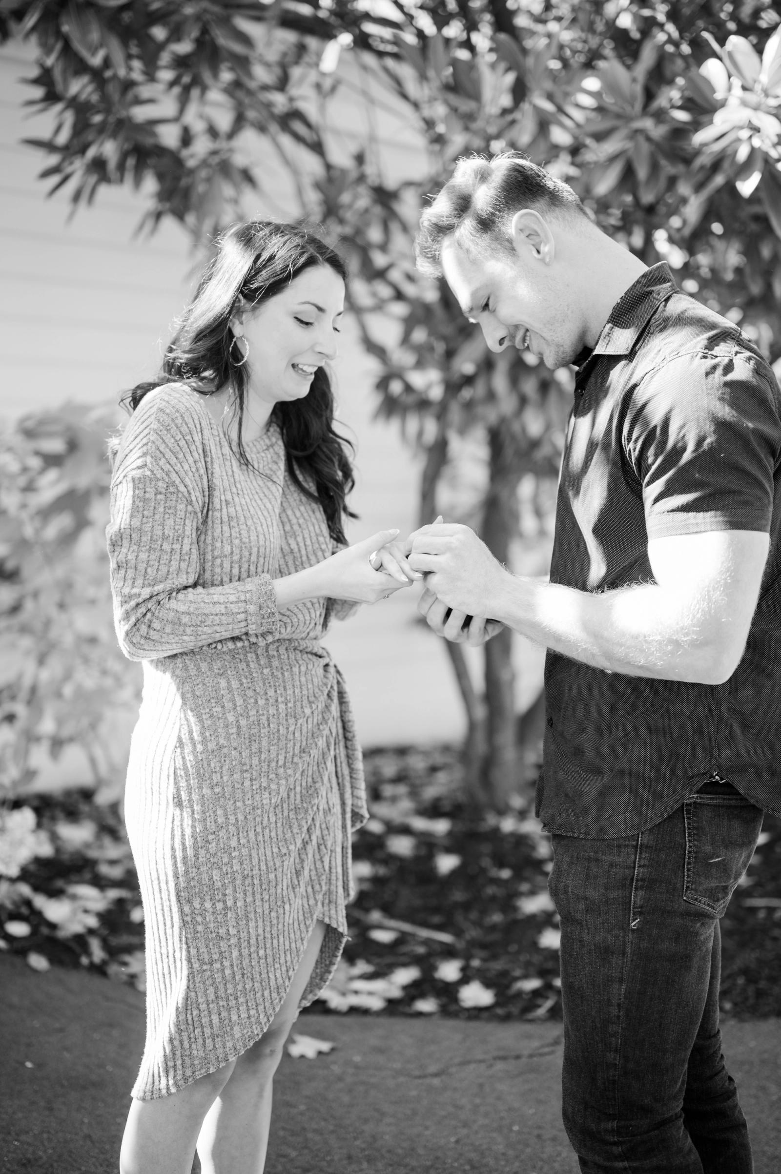 Trump Winery Grand Hall Surprise Proposal - Caitlyn Cacioppo Photography