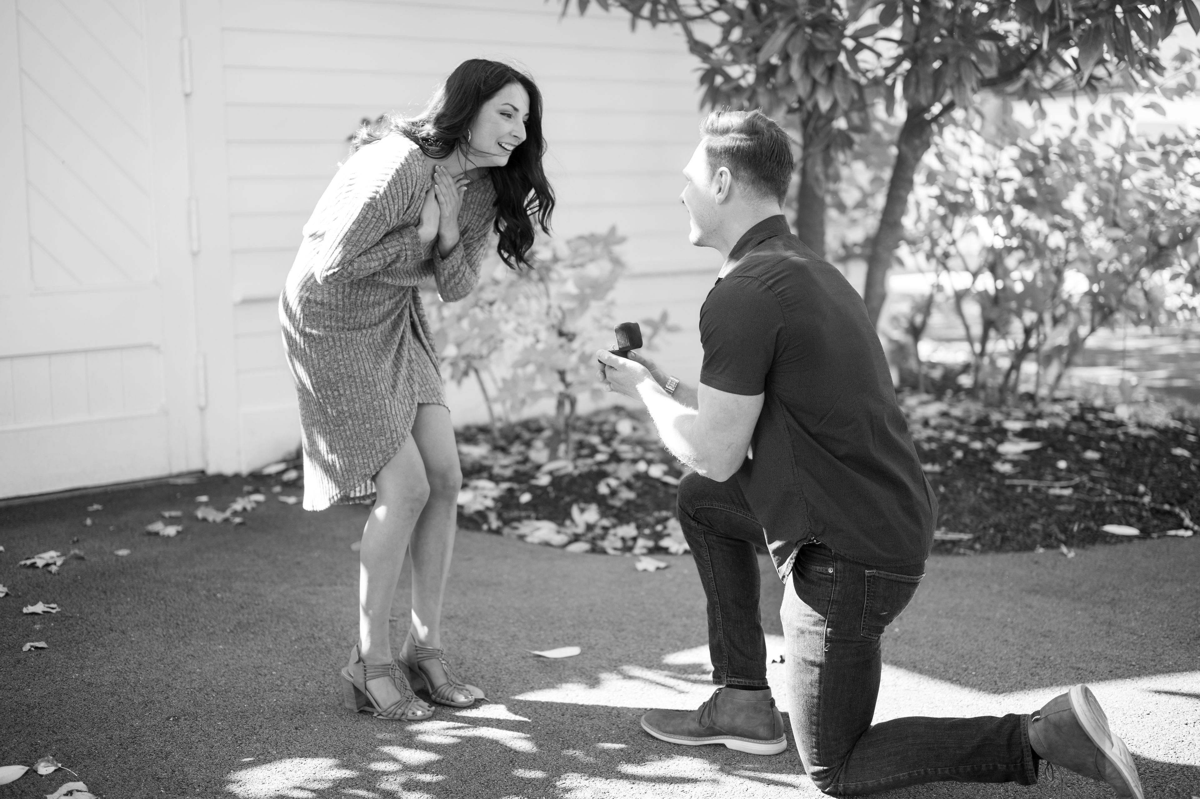 Trump Winery Grand Hall Surprise Proposal - Caitlyn Cacioppo Photography