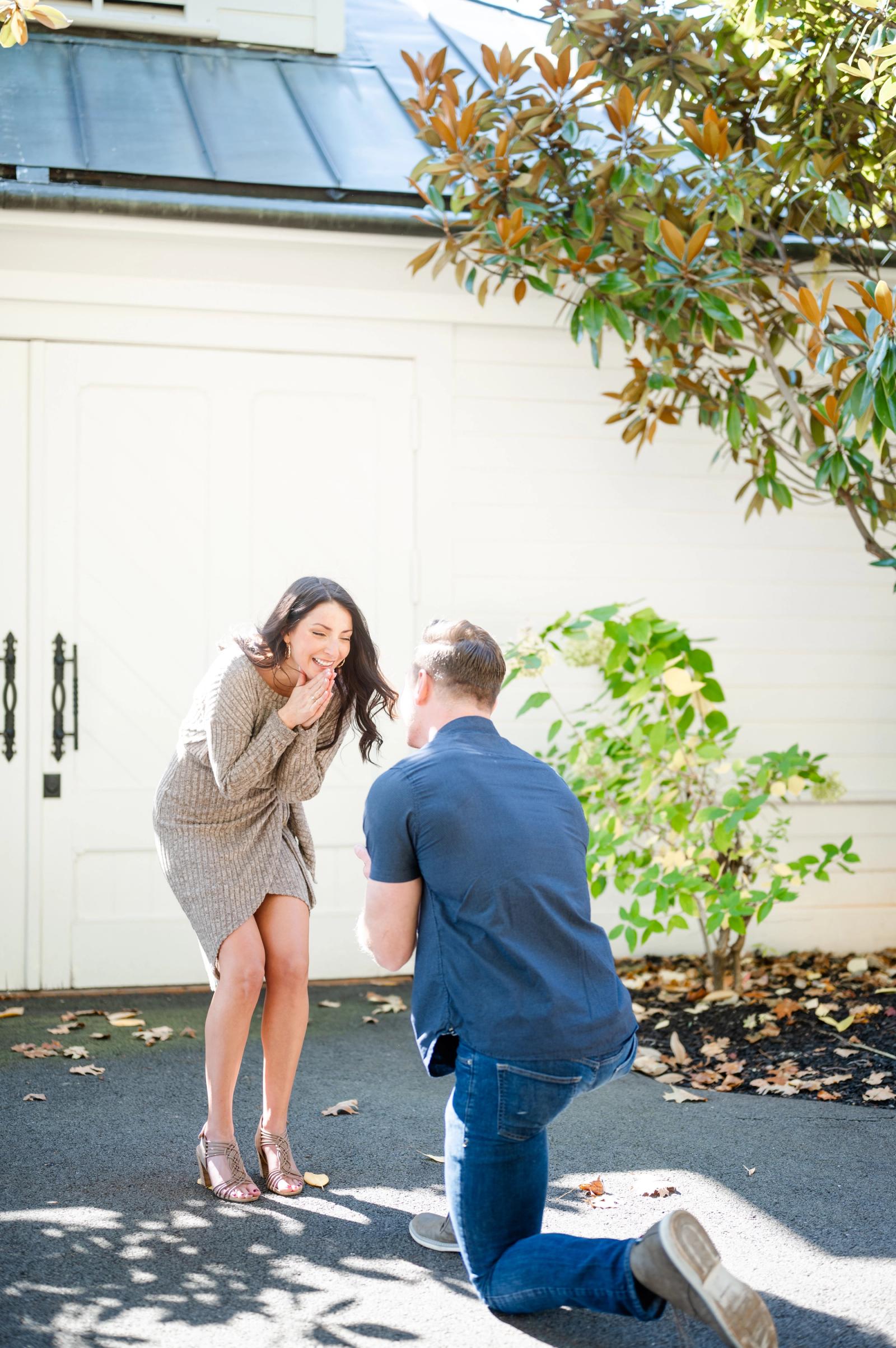 Trump Winery Grand Hall Surprise Proposal - Caitlyn Cacioppo Photography