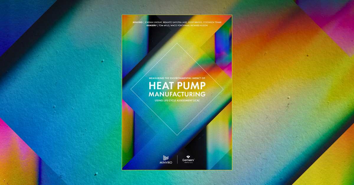 Measuring the Environmental Impact of Heat Pump Manufacturing Using ...