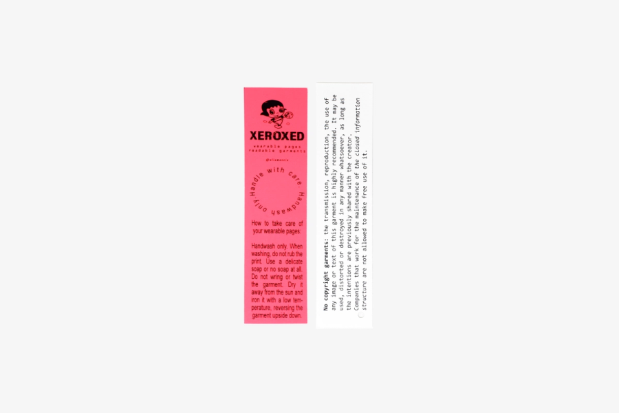 XEROXED Labels | International Library of Fashion Research