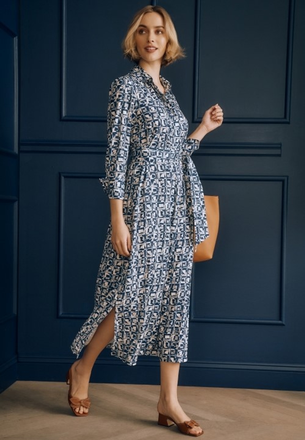 Orange Solid J.Mclaughlin Logo Tote Bag | Women's Handbags | J.McLaughlin