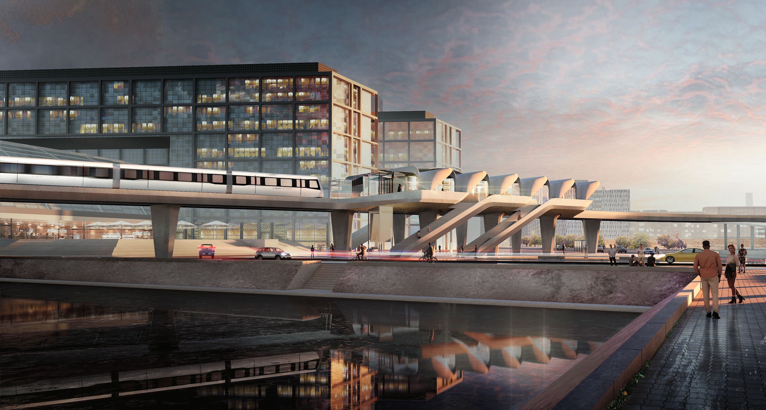 Maglev Urban Infrastructure – GRAFT